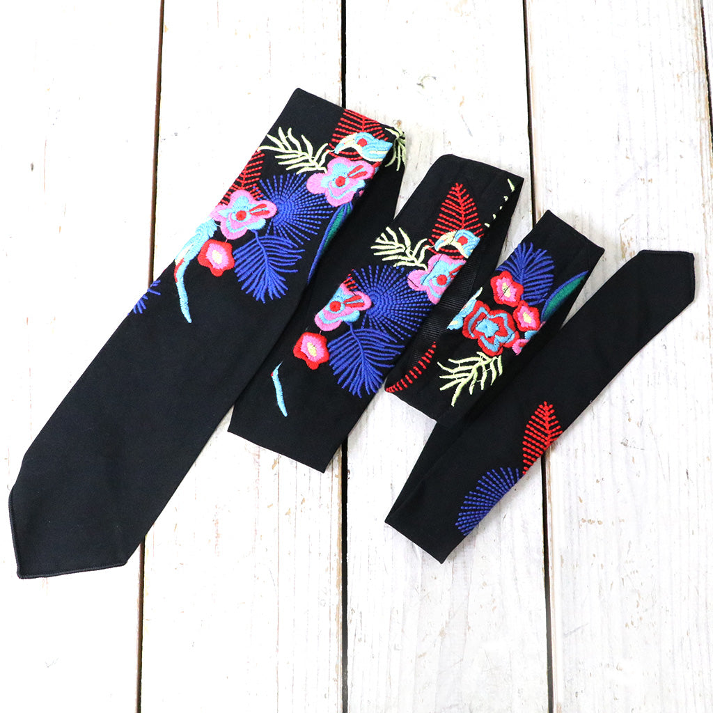 ENGINEERED GARMENTS『Neck Tie-Cotton Floral Embroidery Sheeting ...