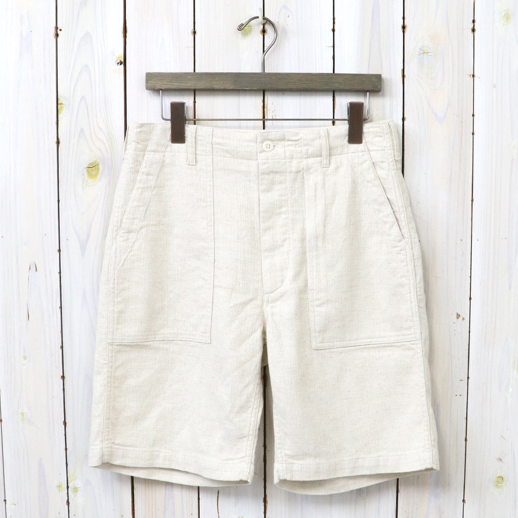 ENGINEERED GARMENTS『Fatigue Short-CL Java Cloth』(Natural) – Reggieshop