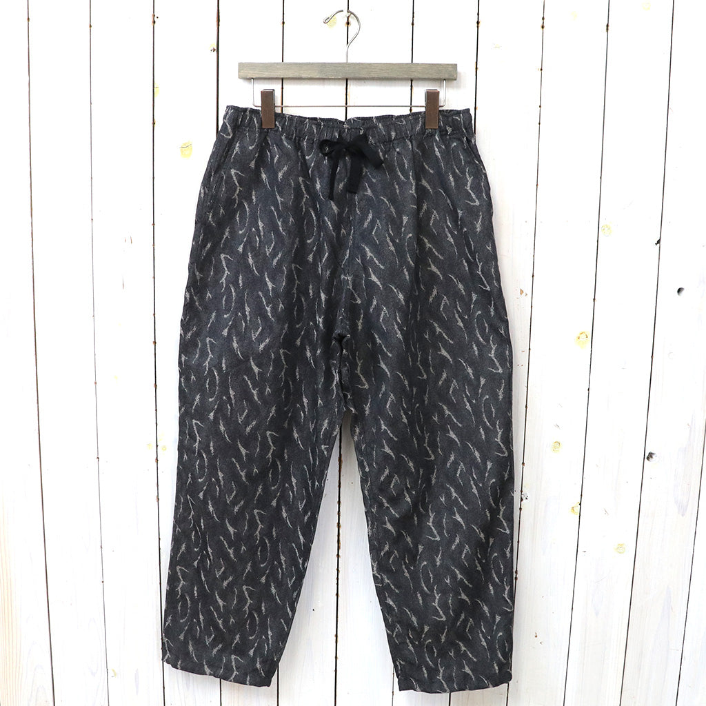 SOUTH2 WEST8『String Cuff Slack Pant-Deer Horn Camo Jacquard』(Black ...