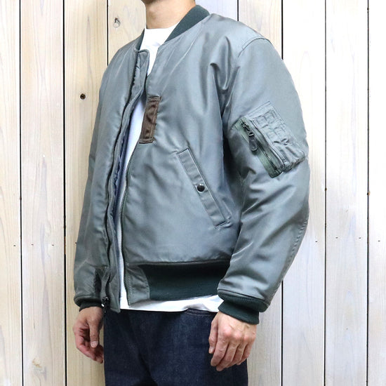 The REAL McCOY’S『TYPE MA-1 REAL McCOY MFG.CO.』(SILVER GRAY) – Reggieshop